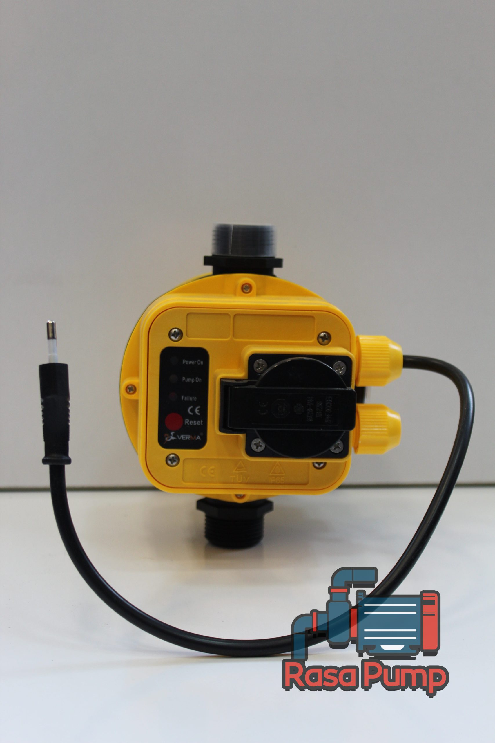 ست کنترل ورما PC19 چین دارای کابل پریز پیچ تنظیم۱۰ امپر - راسا پمپ